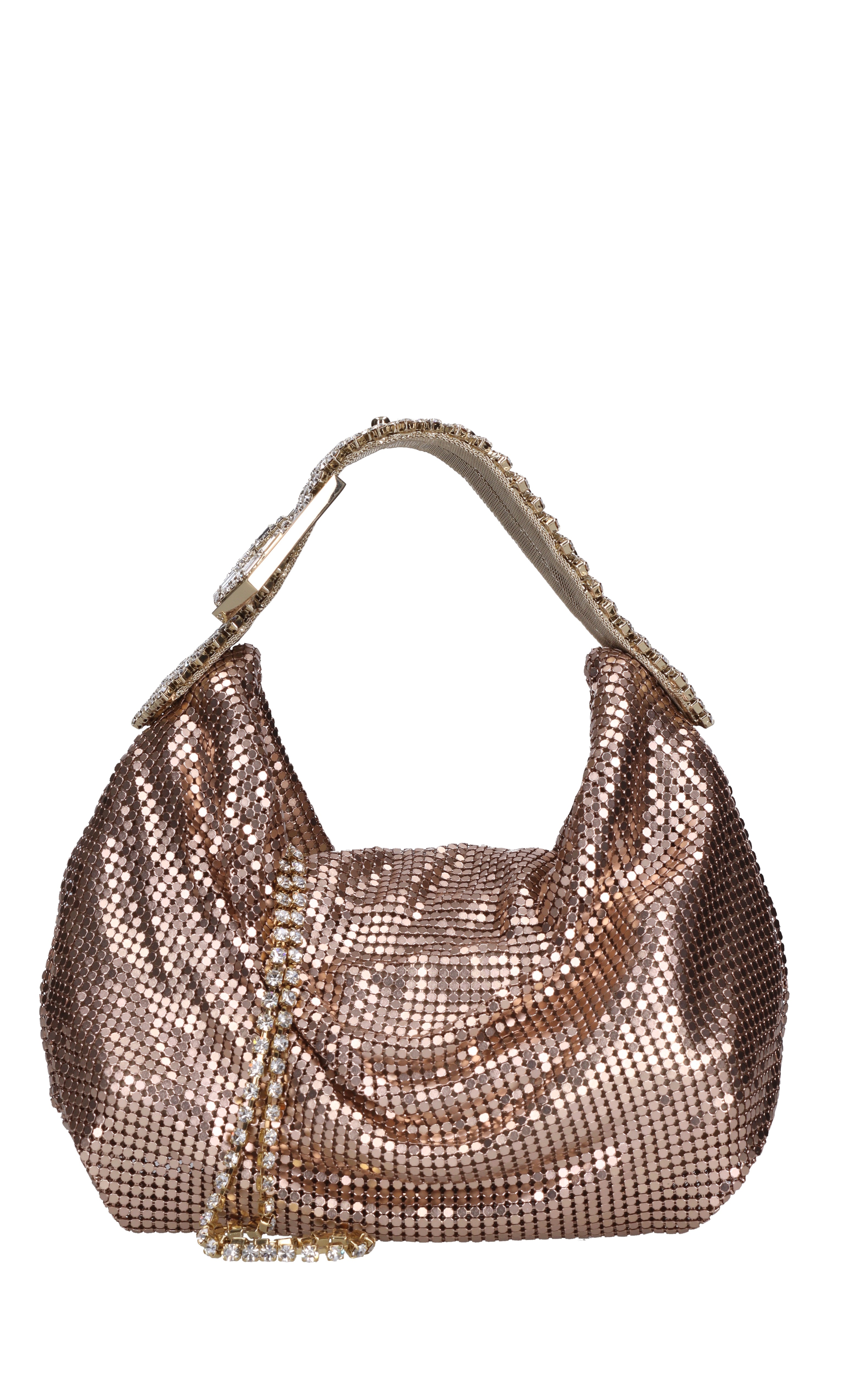 Mini bag model jillin metal mesh - GEDEBE - Ginevra calzature