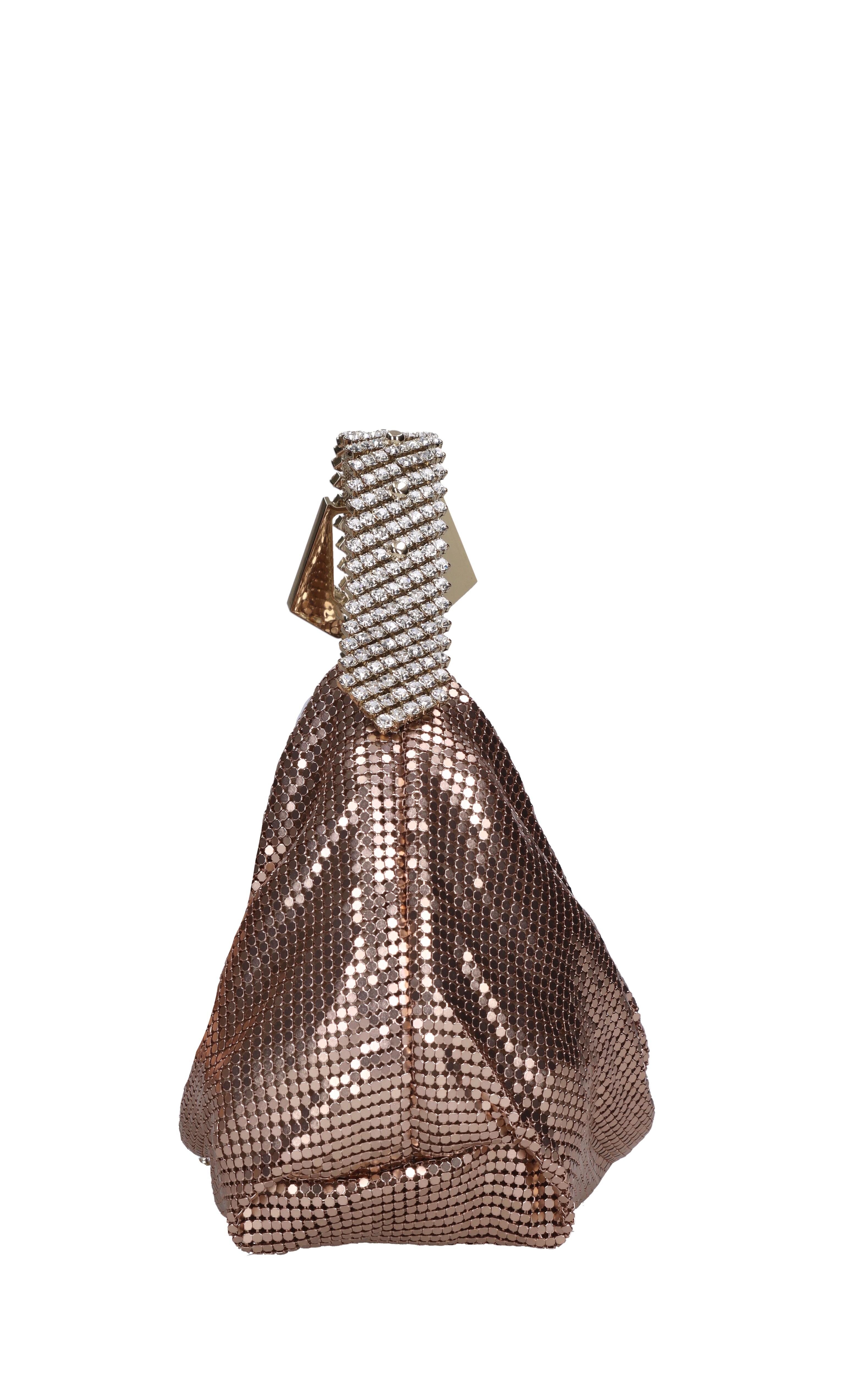Mini bag model jillin metal mesh - GEDEBE - Ginevra calzature