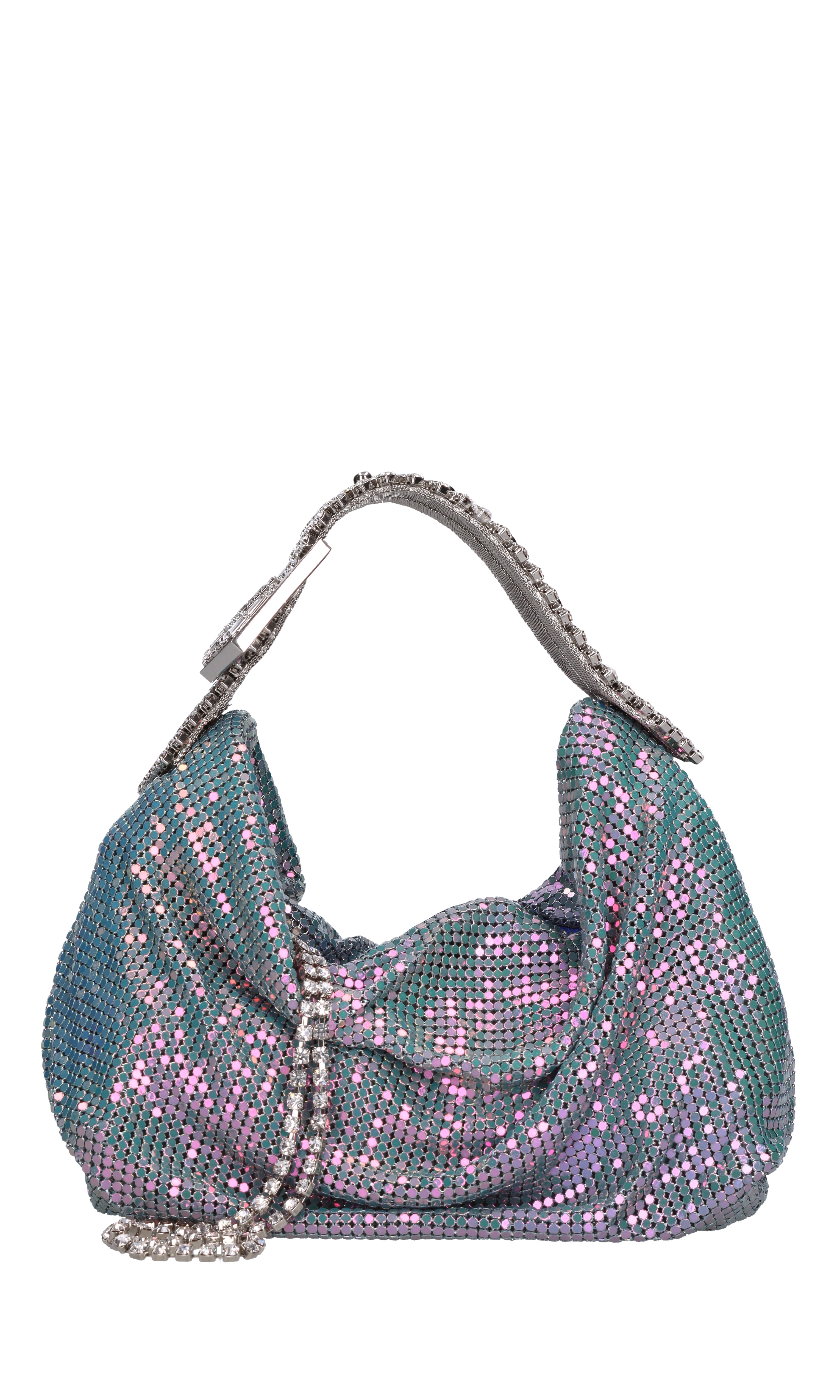 Mini jill bag in metal mesh - GEDEBE - Ginevra calzature