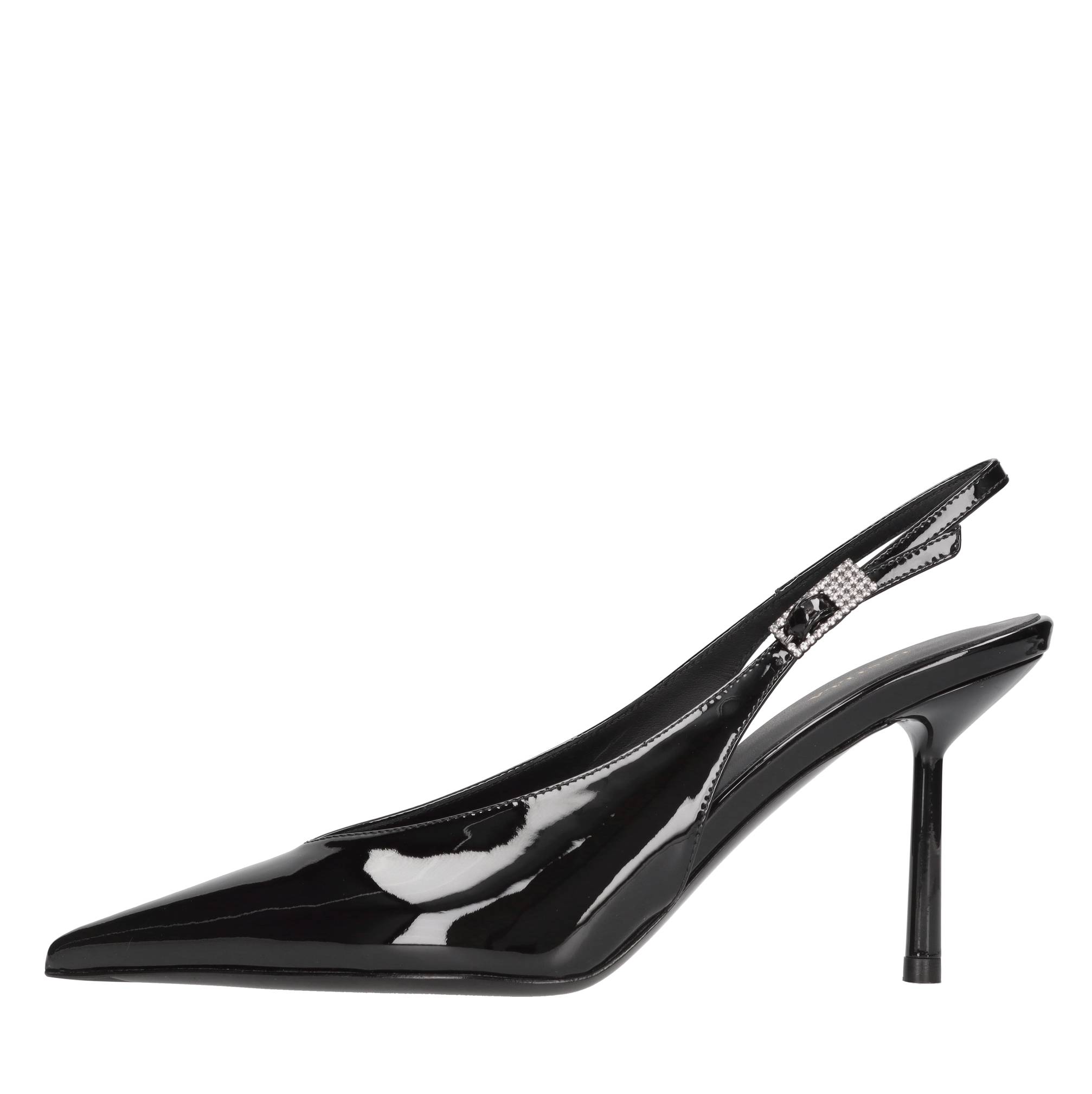 Décolleté Slingback modello CLIVAGE KABIR in pelle verniciata - LE ...