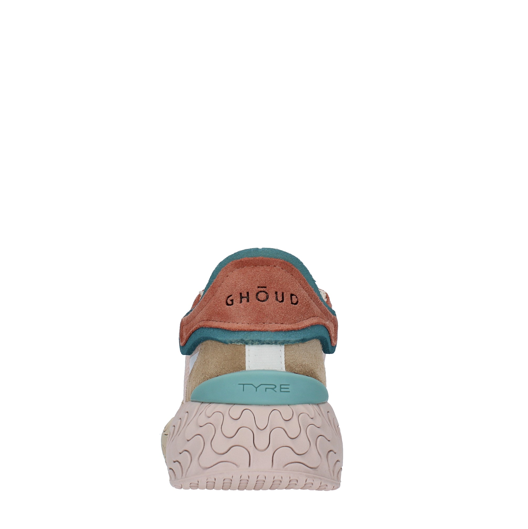 Sneakers modello TYRE in camoscio e tessuto - GHOUD - Ginevra calzature